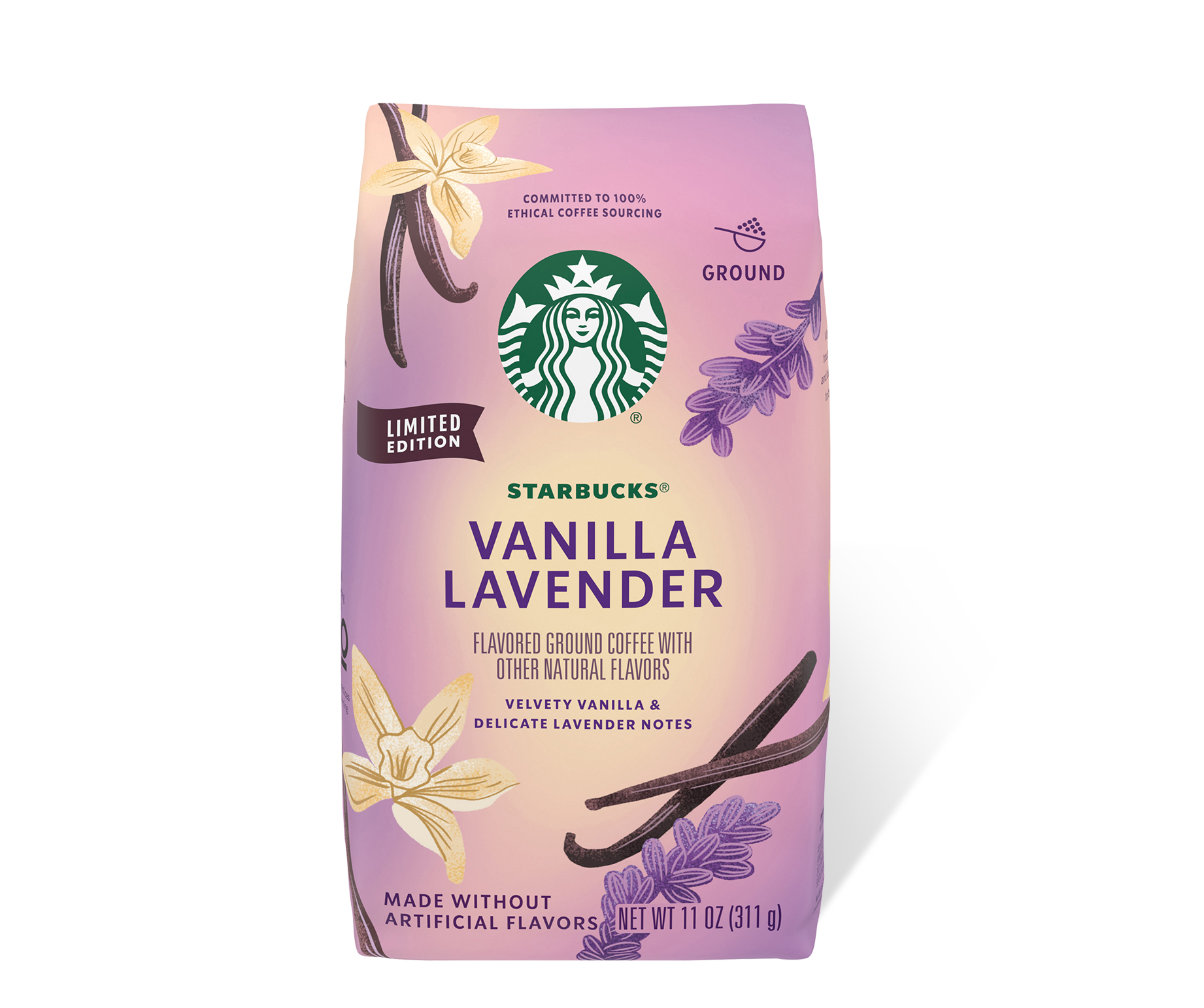 Starbucks Vanilla Lavender Flavored Ground Coffee Starbucks At Home